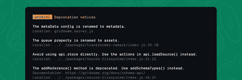 Gridsome v0.7 - Gridsome