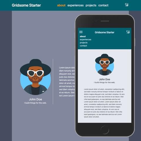 Markdown starters - Gridsome